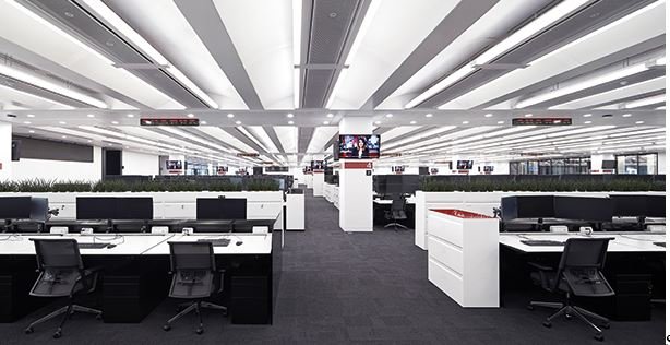 LED lighting supplied by FUTURE Designs for UBS | FUTURE Designs