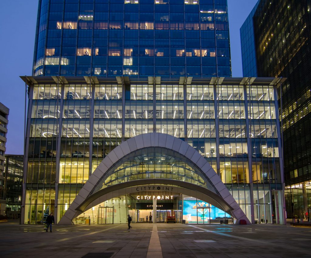 Future Designs supplies lighting for the iconic Citypoint building in ...