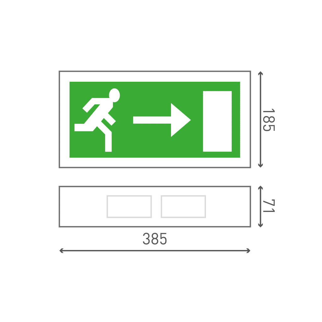 EXIT-WM | Emergency Lighting | Future Designs